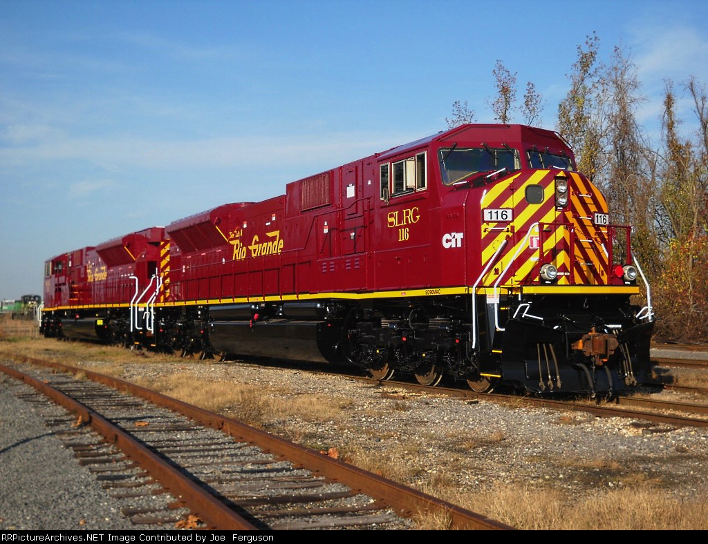 SLRG 116 and 115 running and ready